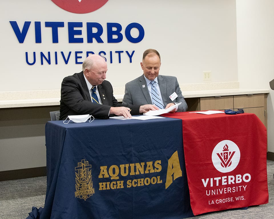 Viterbo University and Aquinas Catholic Schools: three years to ...